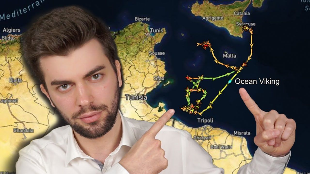 Migranti: le rotte delle navi ONG nel Mediterraneo Migranti: le rotte delle navi ONG nel Mediterraneo